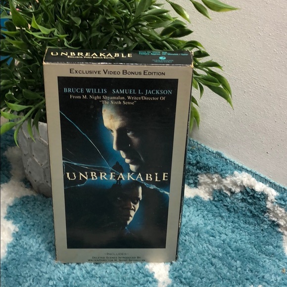 Media | Unbreakable Vhs Home Movie | Poshmark
